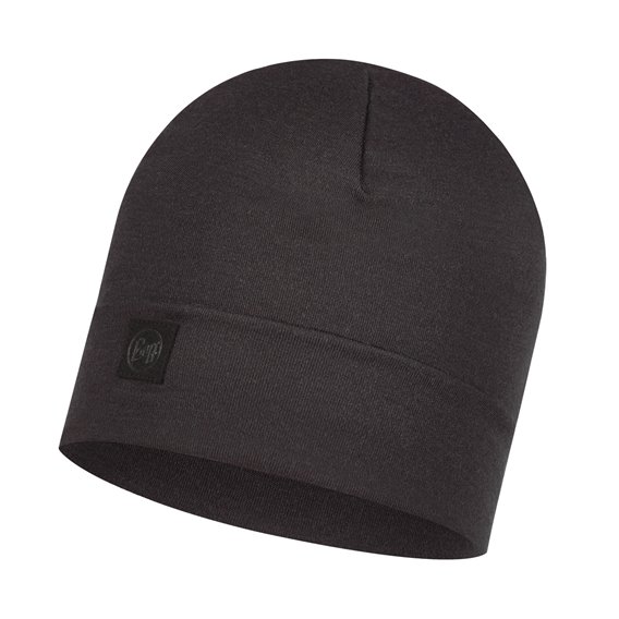 Buff Heavyweight Merino Beanie Mütze aus Merinowolle black hier im ...
