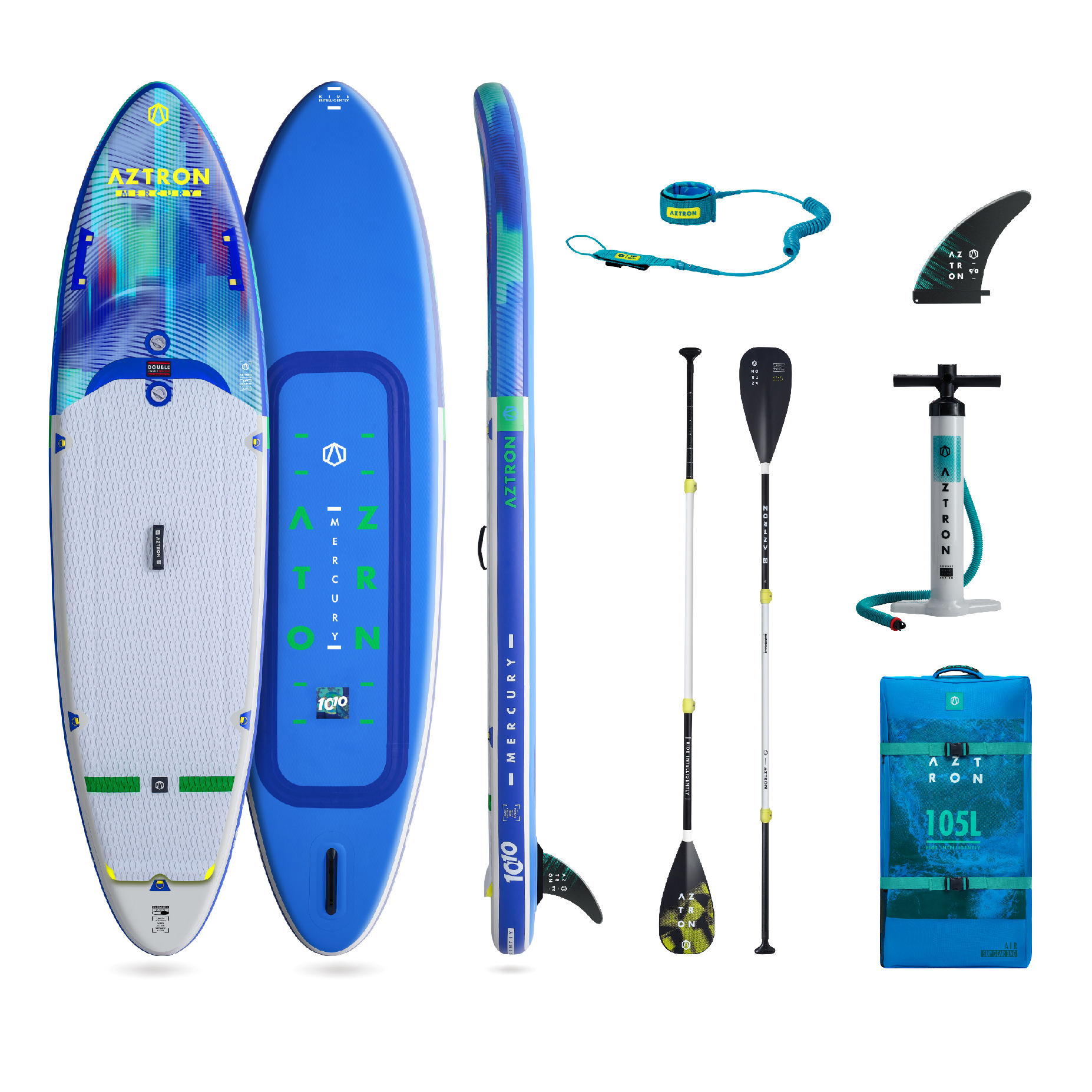 Aztron Mercury 10.10 All Round SUP aufblasbares Stand up Paddle Board ...