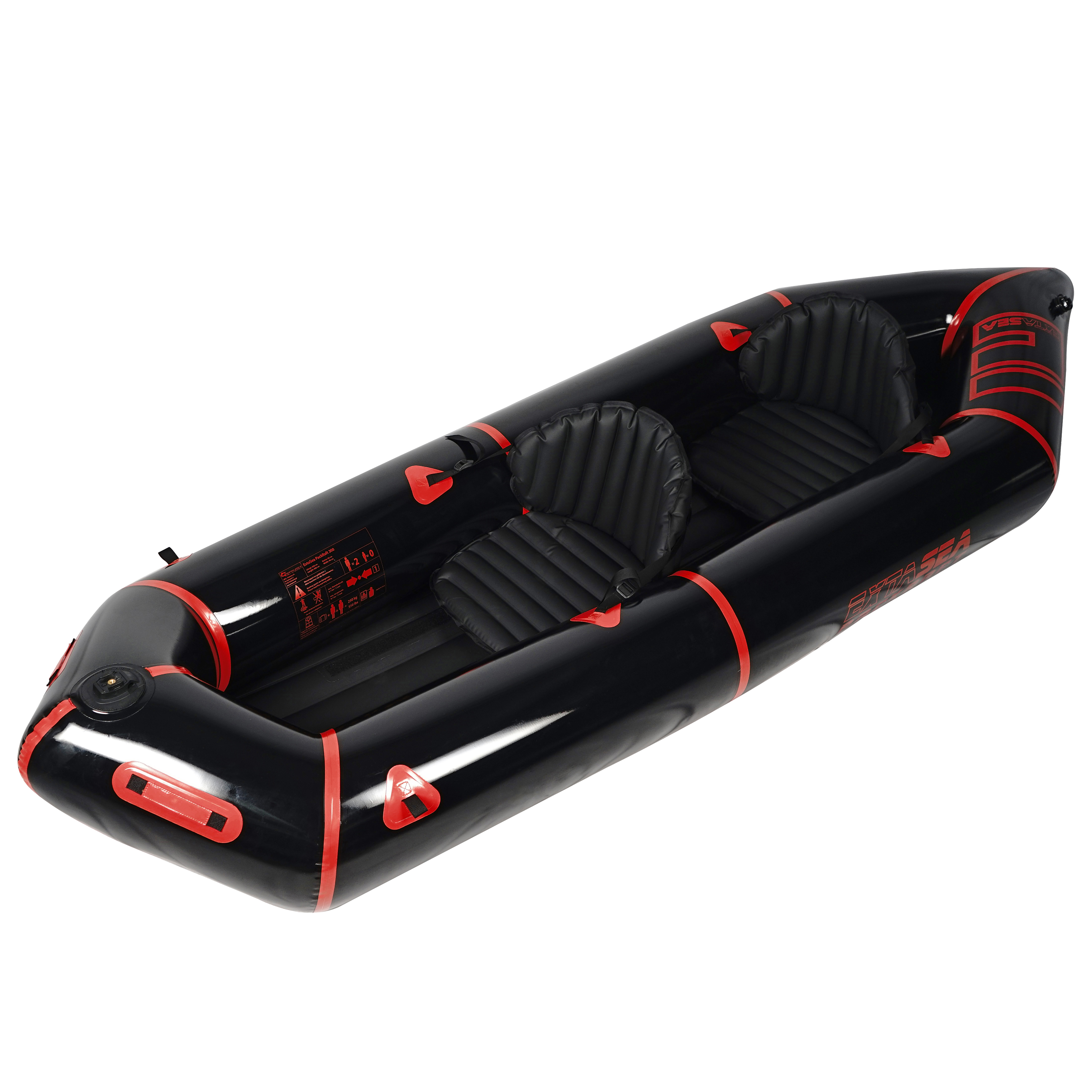 Extasea Packraft 300 Double 2er Trekking Schlauchboot TPU ultra leicht ...