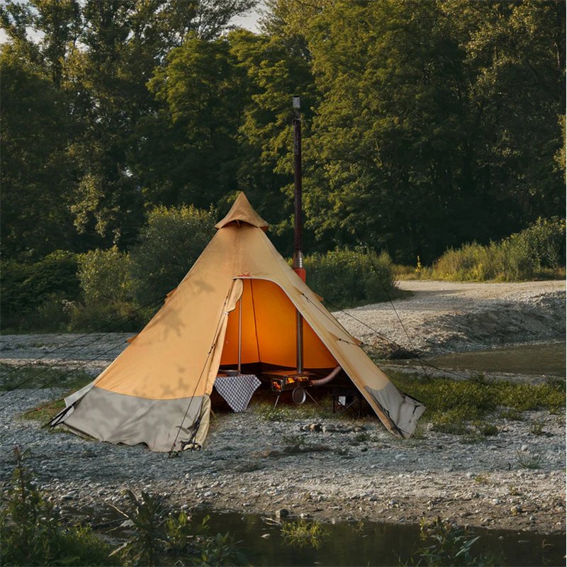 Winnerwell Arctic Hot Tent Tipi Gruppenzelt für 6 Personen hier im 5 ...